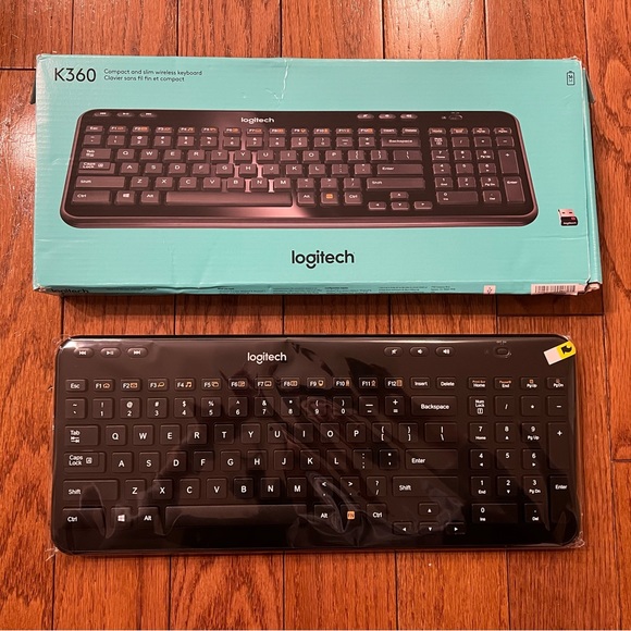 Computers, Laptops & Parts | Logitech K36 Compact And Slim Wireless ...